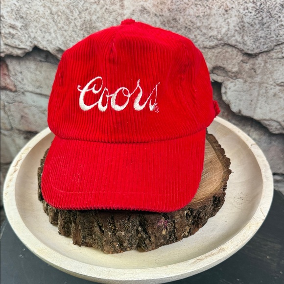 Coors | Accessories | Vintage Corduroy Coors Hat A635 | Poshmark